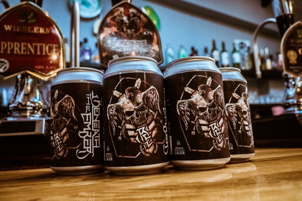 Beneath The Embers Lager 330ml Can X 12 | Wibblers Brewery UK