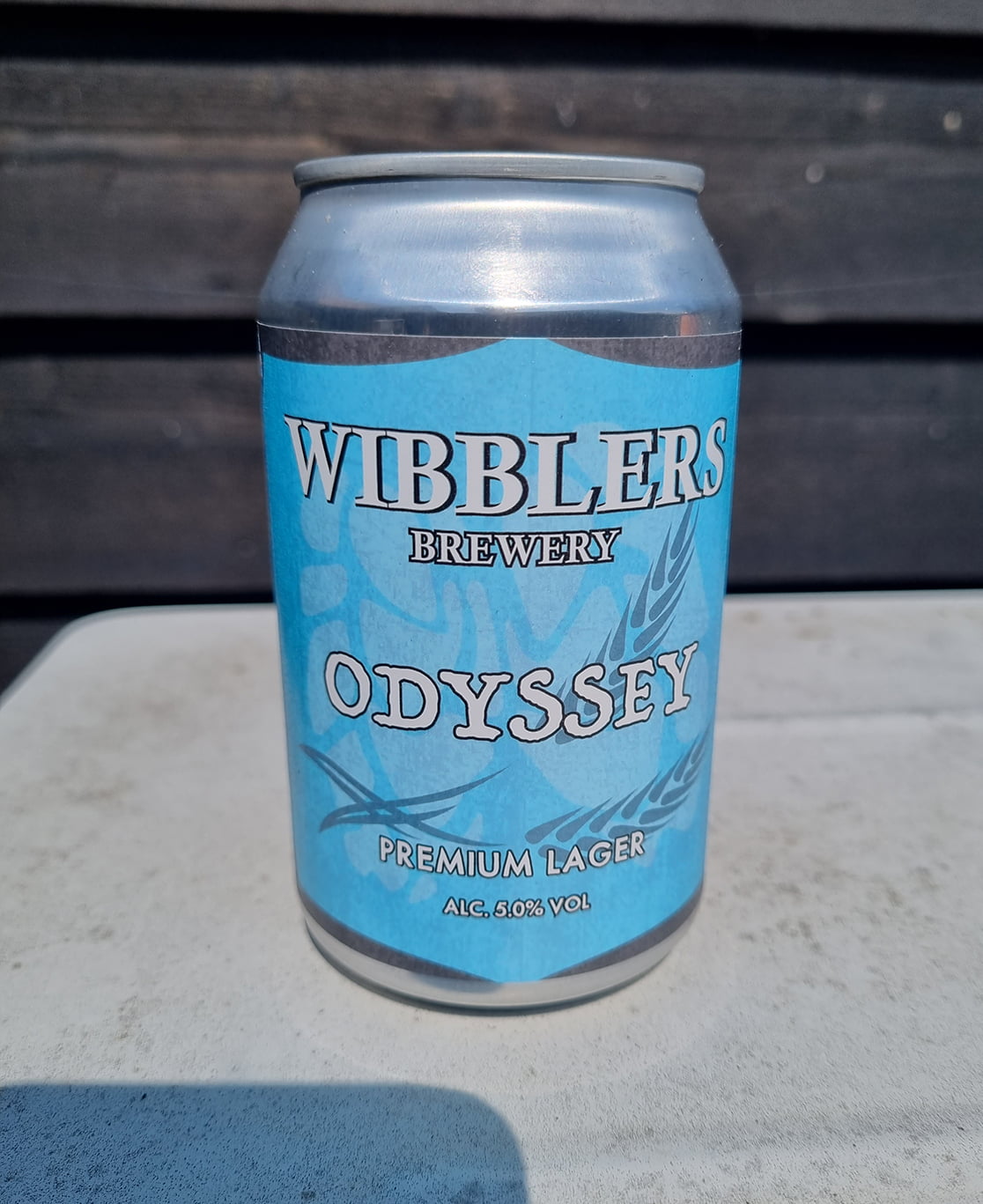 Odyssey Lager Gluten Free 330ml Can X 1 | Wibblers Brewery UK